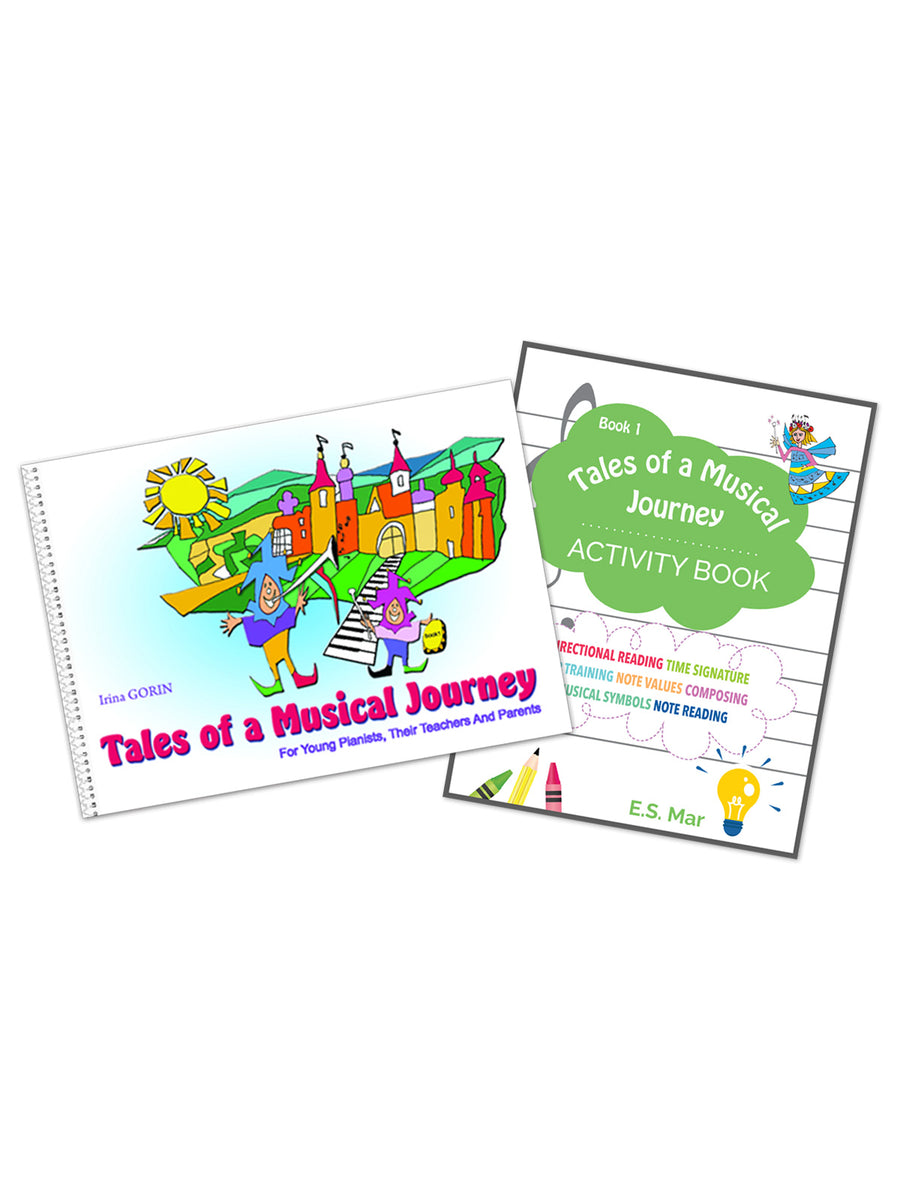 Tales of a Musical Journey Book 1 + Activity Book Bundle – Caydence Music